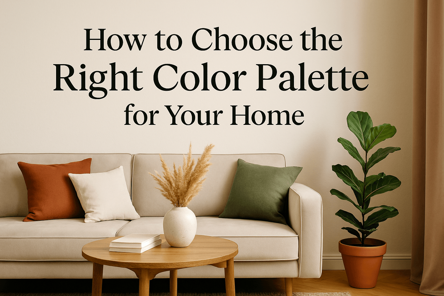 How to Choose the Right Color Palette for Your Home | Cozy & Practical ...